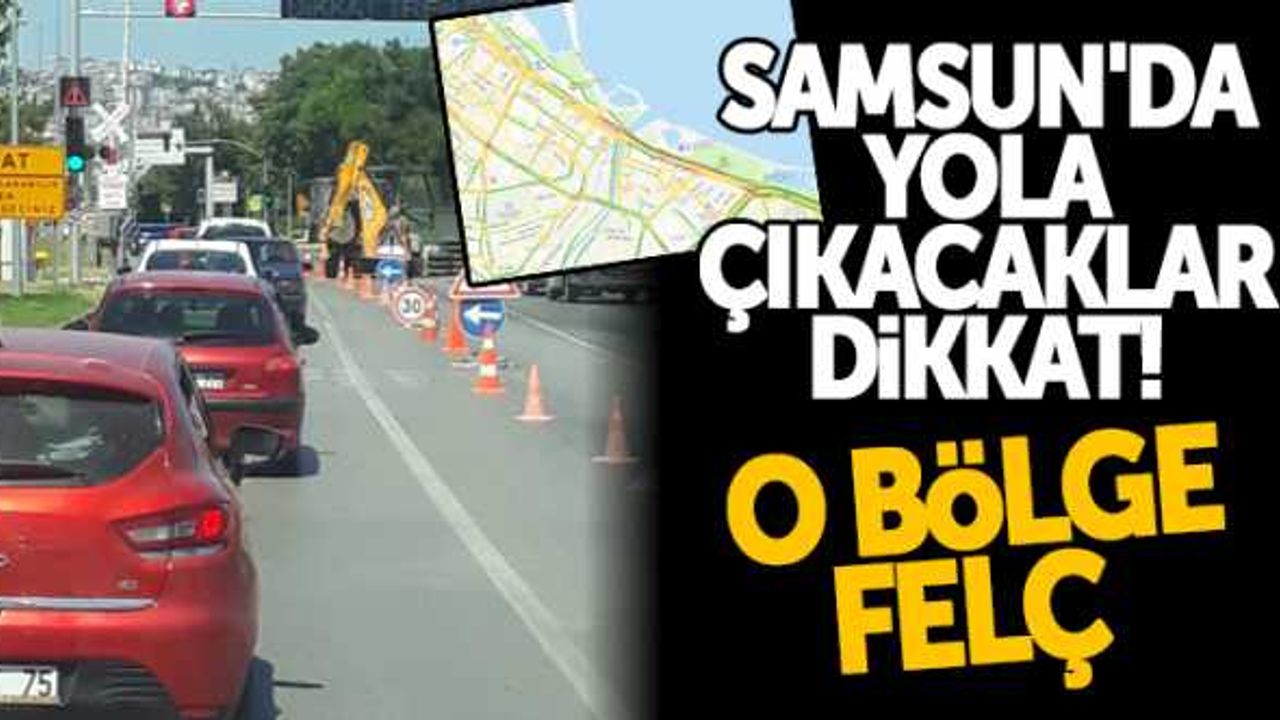 Samsun Piazza bölgesi Tekel sapağı Atatürk Bulvarı yol neden kapalı ... Samsun Piazza bölgesi Tekel sapağı Atatürk Bulvarı yol neden kapalı ...