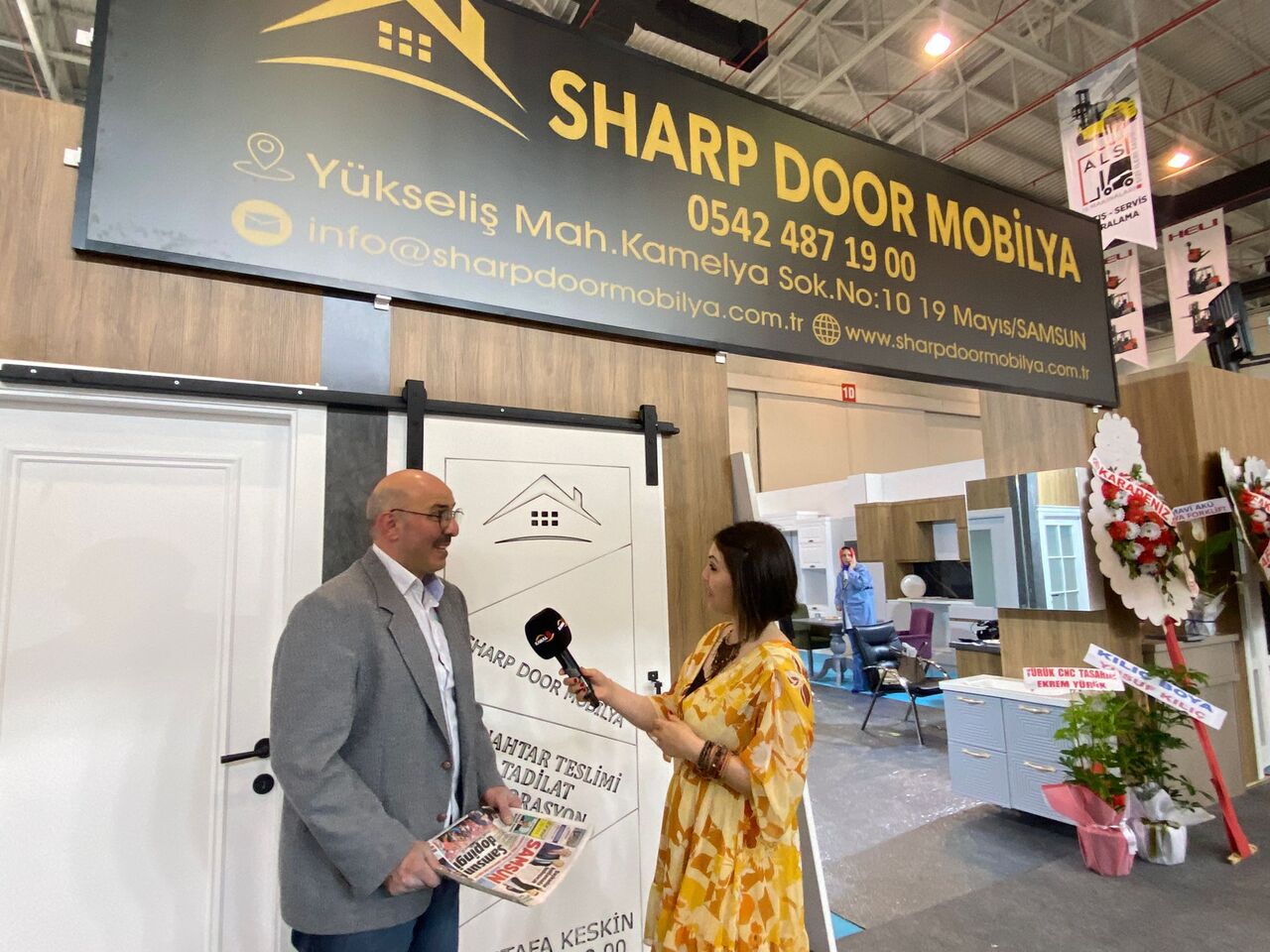 Samsun'un dünyaya açılan kapısı: Sharp Door Mobilya - Samsun Haber ...